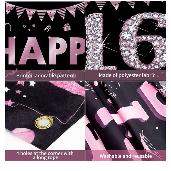 Party Supplies | Nwt In Packaging Sweet 16 Surprise Cash Gift Box And ...